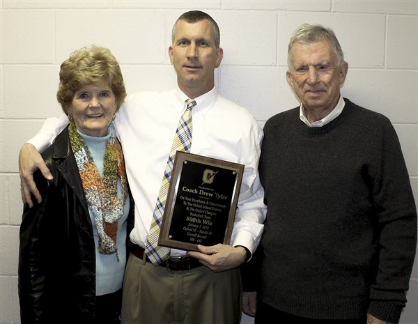 Coach Drew Tyler Honored For 500th Win – The North Mississippi Herald