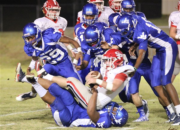 Lightning Delay Sparks Blue Devils – The North Mississippi Herald